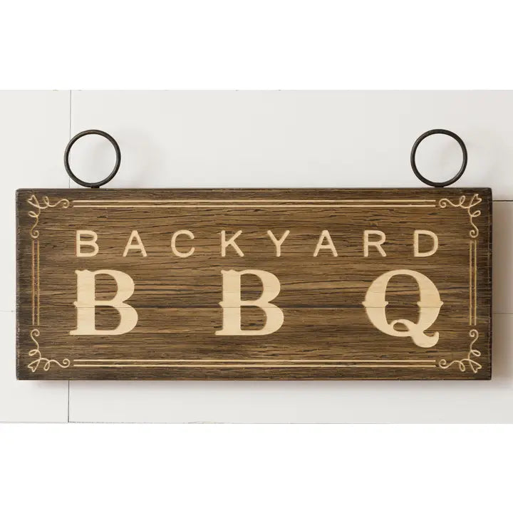 backyard BBQ sign – The Faded Farmhouse